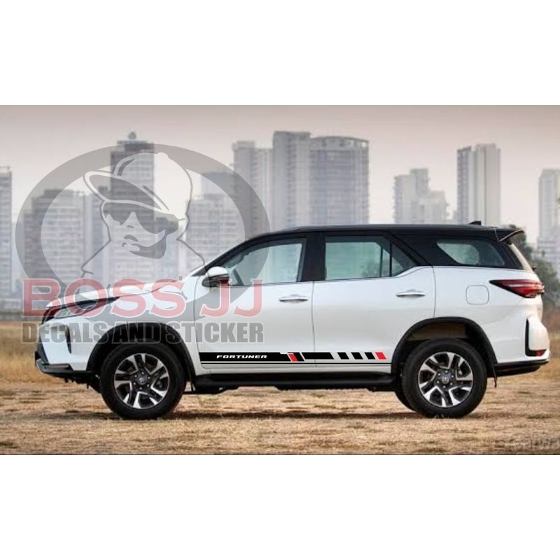 toyota fortuner body sticker decals | Shopee Philippines