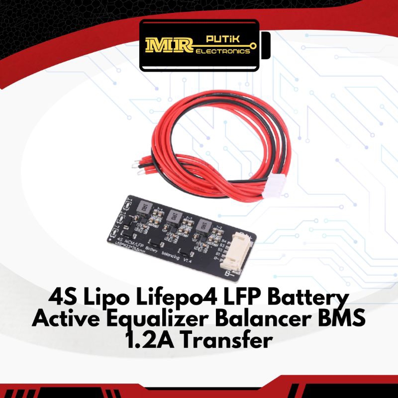 4S Lipo Lifepo4 LFP Battery Active Equalizer Balancer BMS 1.2A | Shopee Philippines