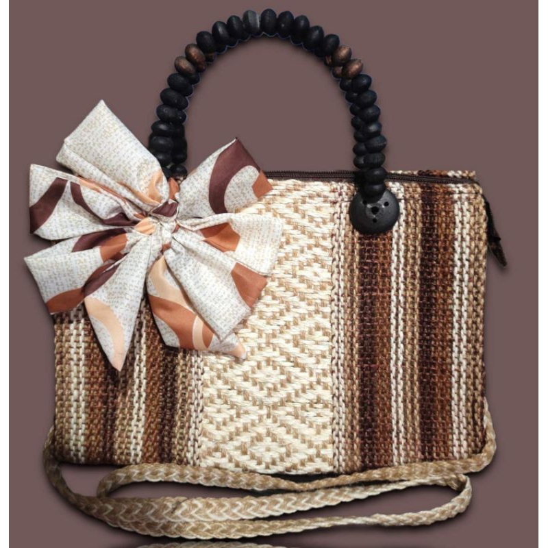 NATIVE ABACA HANDBAG w/ SLING (SOUVENIRS & GIFTS) | Shopee Philippines