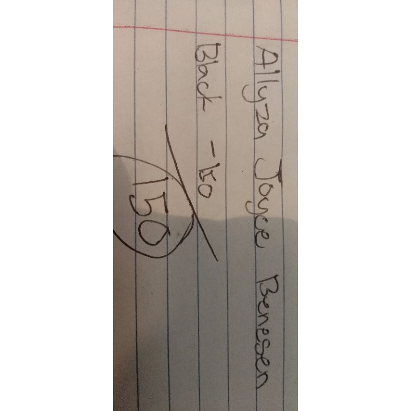 (check out for ALLYSA JOYCE BENESEN) | Shopee Philippines