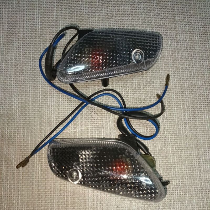 YAMAHA CRYPTON R - FRONT WINKER LAMP ASSEMBLY LEFT & RIGHT CLEAR LENS ...