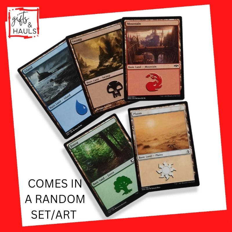 MTG Basic Lands 10pcs - Magic The Gathering - Plains, Islands, Swamp ... MTG Basic Lands 10pcs - Magic The Gathering - Plains, Islands, Swamp ...