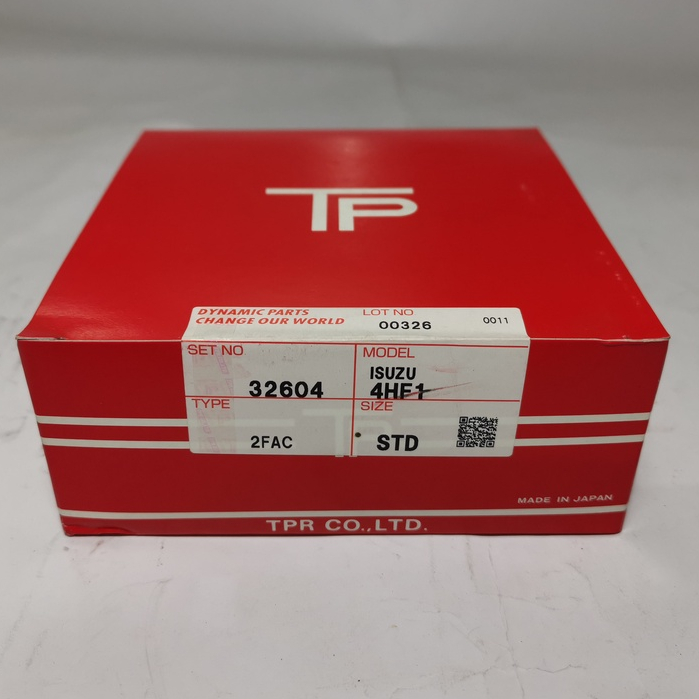 TP Piston Ring For ISUZU 4HF1 (32604) (Tapered 1st ring) | Shopee ...
