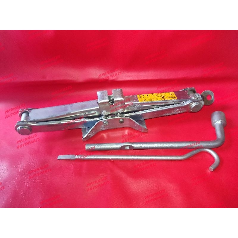MECHANICAL SCISSOR JACK NISSAN (SILVER) WITH FREE WRENCH JAPAN SURPLUS ...