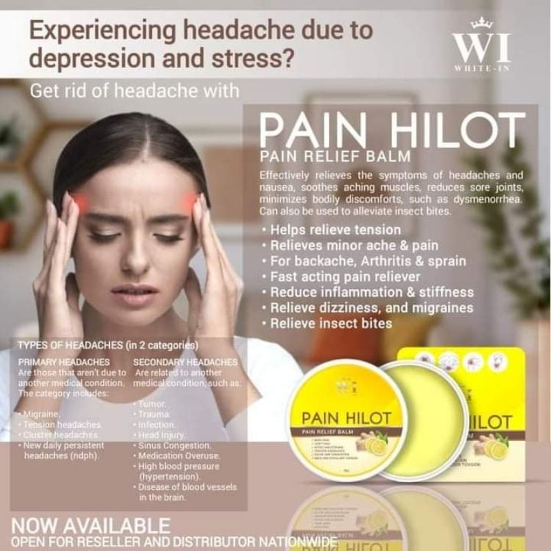 Pain Hilot (Pain Relief Balm) back pain, joint pain etc. | Shopee ...