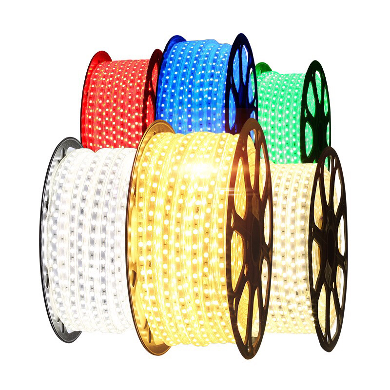 【COD & Ready】 220V 5730 120leds striplight light white,coolwhite ,warm ...