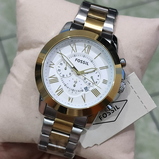 New!! Men's Grant Chronograph Fossil Original Actual Pic. U.S Grade ...