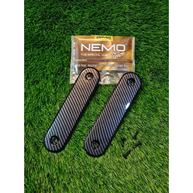 Nemo Fazzio side body trim coverhydrodip carbon | Shopee Philippines