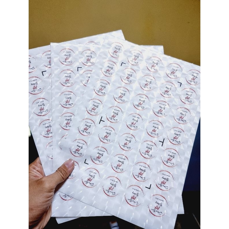 Personalized Stickers/Product Label | Shopee Philippines