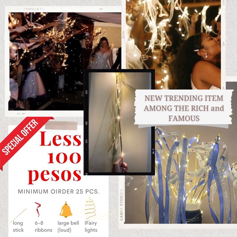 Magical Wedding Wands wedding giveaways invitation wedding sparklers ...