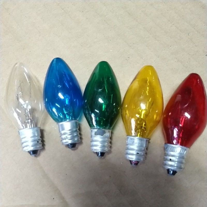 E12 Clear Candle bulb/pilot bulb 5 watts 2pcs | Shopee Philippines