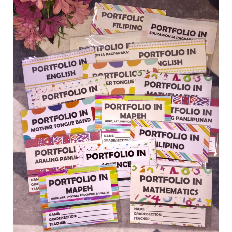 Personalized Portfolio Stickers | Shopee Philippines
