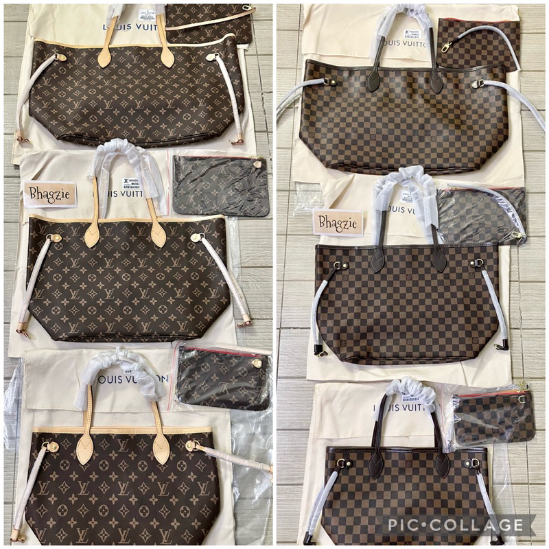 Neverfull Mirror Copy With pouch Large, Medium, Small | Shopee Philippines