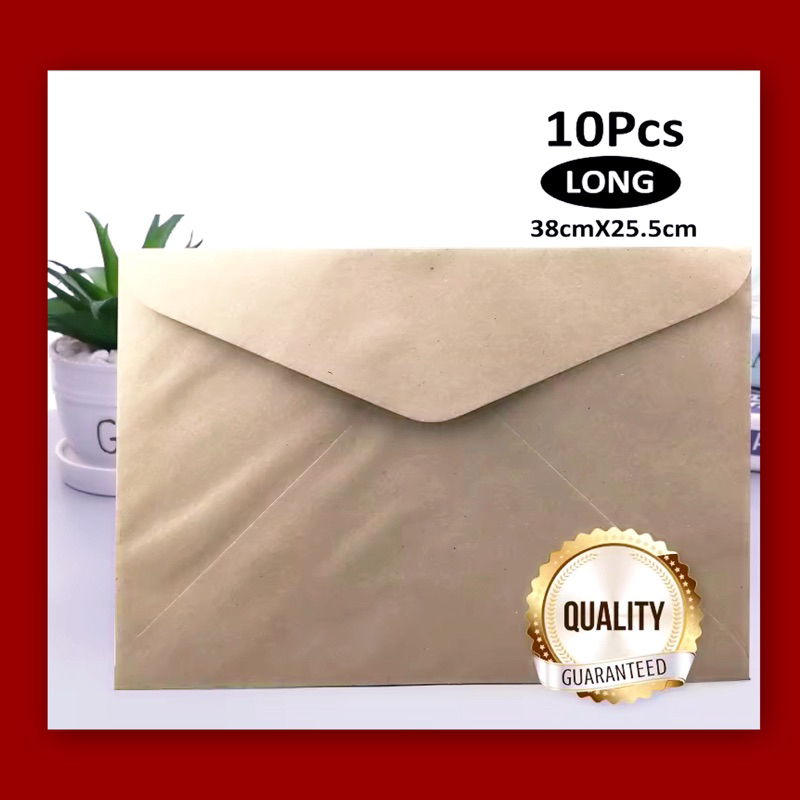Brown Envelope short 9”X12”, long 10”X15” 10 pieces and 15 pieces ...