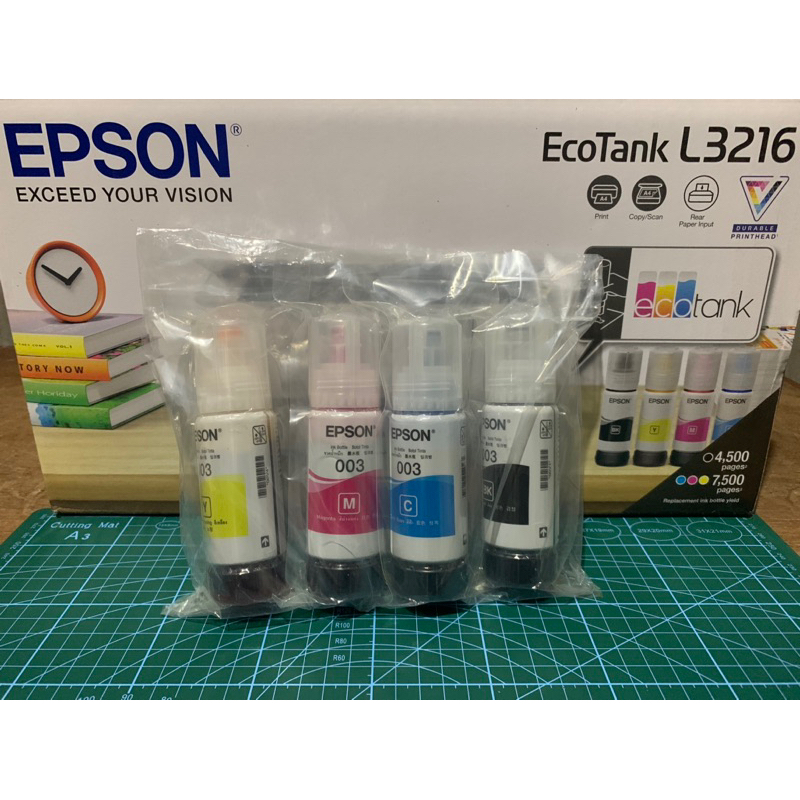 Epson 003 ink (kasama sa box ng printer) | Shopee Philippines