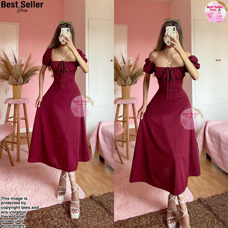 BSD BEST SELLER CLEOPATRA (S-XXL) BUSTIER MAXI DRESS (BEST SELLER DRESS ...