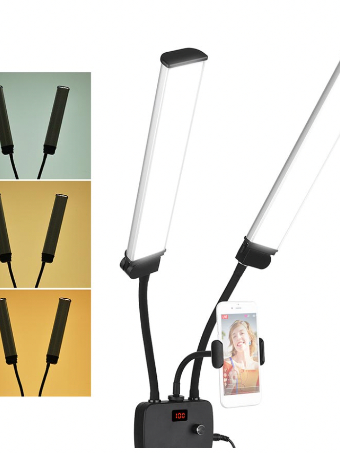 【Fast Delivery】Flexible Bi-Color Double Streaming Led Light Mobile ...