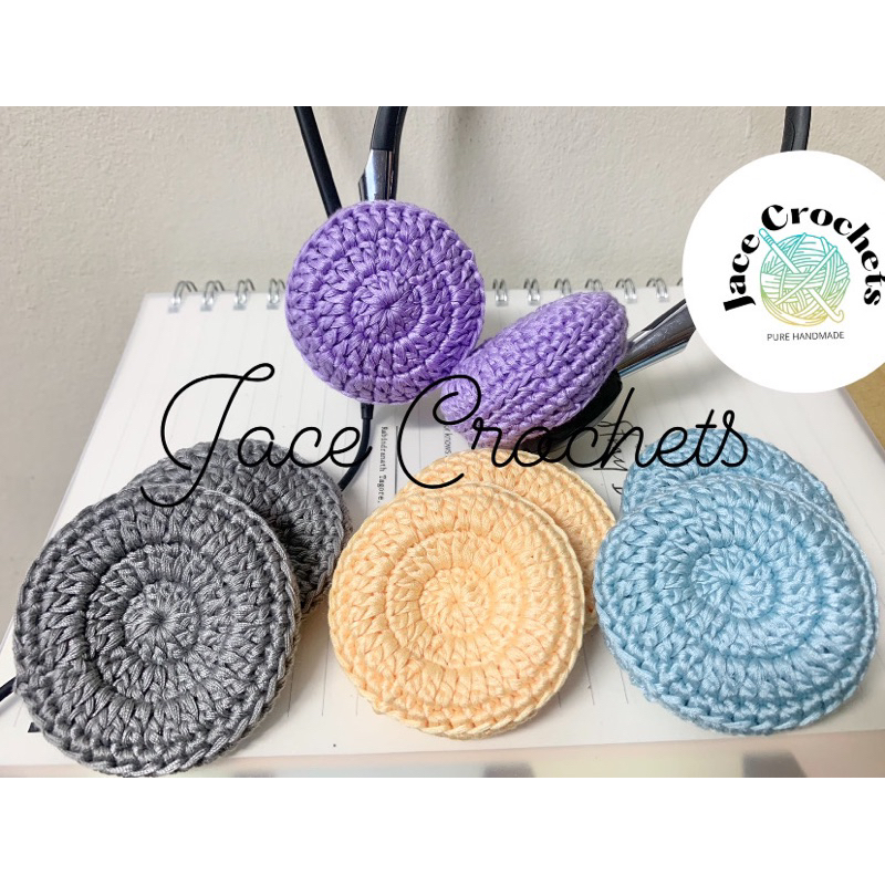 CROCHET 6CM HEADSET COVER (pair) PART 1 | Shopee Philippines