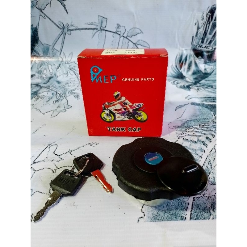 RS100 Yamaha Gas FUEL TANK CAP WITH KEY | Shopee Philippines