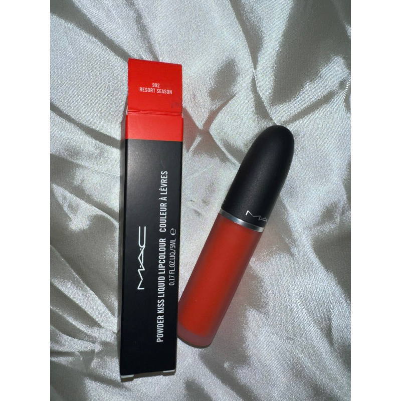 Original Mac Powderkiss Liquid Lipstick - Resort Season | Shopee ...