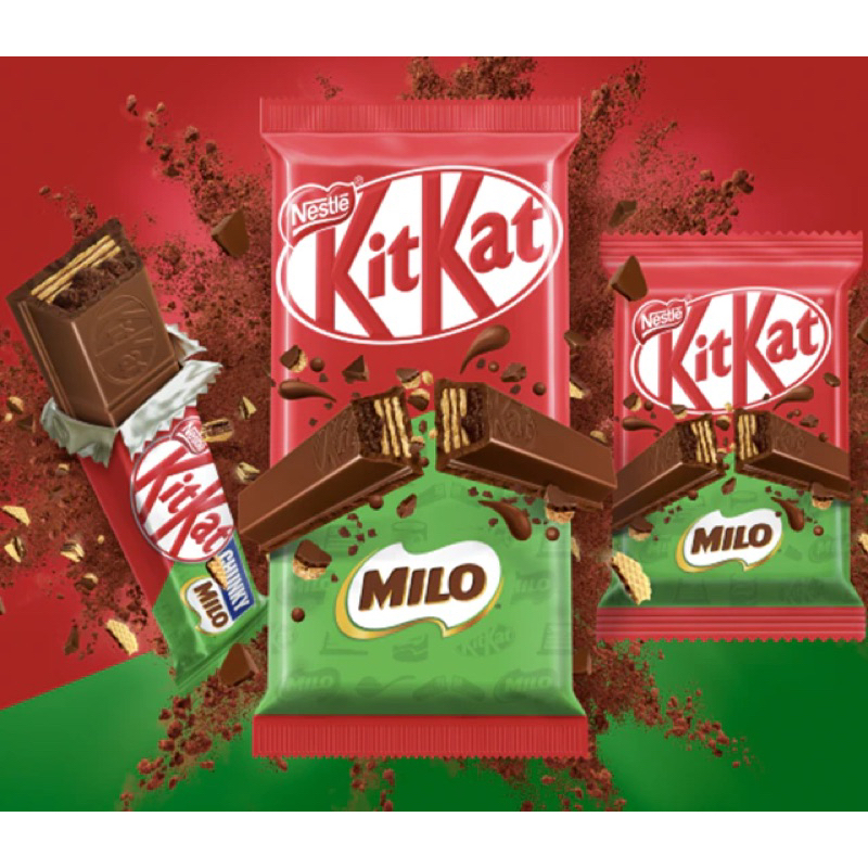 KitKat Chunky Packed With Milo / Milk / Dark Bar 160g | Shopee Philippines