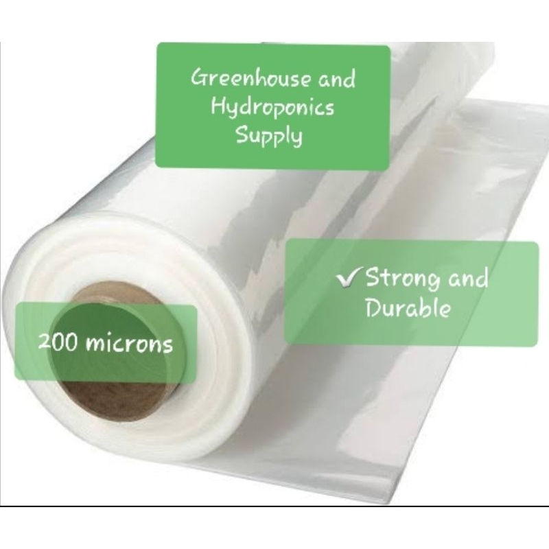 200Microns UV Plastic Film "9ft×30m" | Shopee Philippines