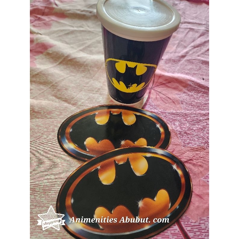 Batman x Coca Cola Collab Thumbler with Batman Sticker | Shopee Philippines