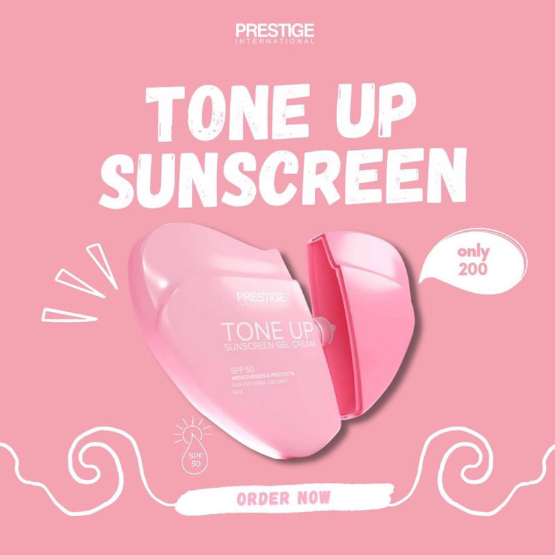 NEW!!!Prestige Tone UP sunscreen 50g/Sachet 50g | Shopee Philippines