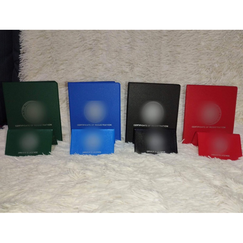 VEHICLE CERTIFICATE OF REGISTRATION AND DRIVERS LICENSE HOLDER ...