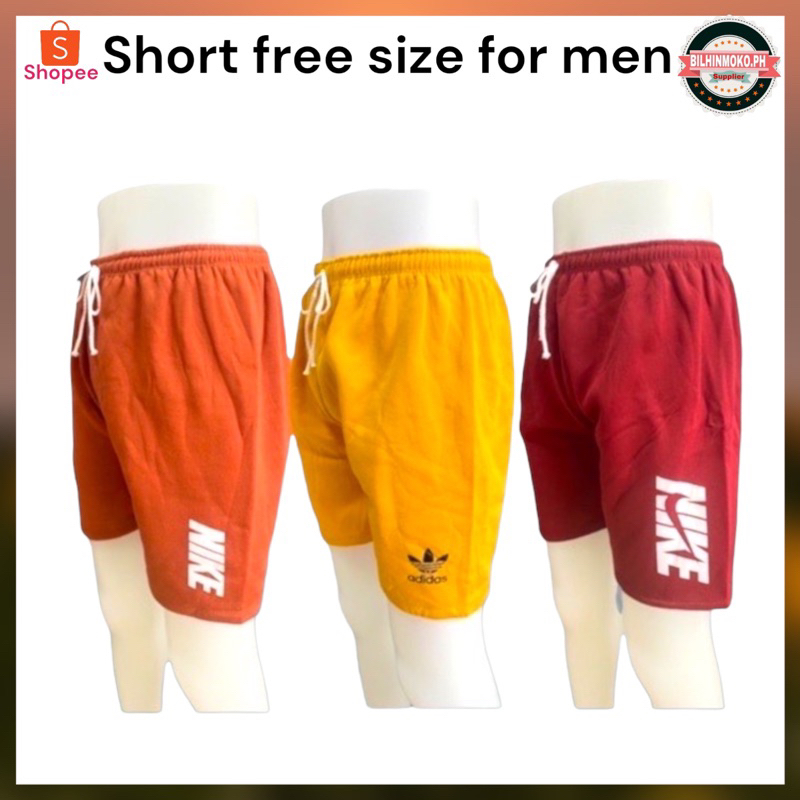 Mens plain short with one side packet | Shopee Philippines