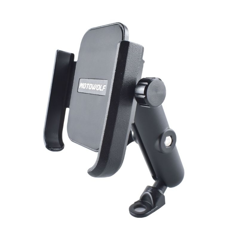 MOTOWOLF V3 CELLPHONE HOLDER ORIGINAL MIRROR TYPE | Shopee Philippines