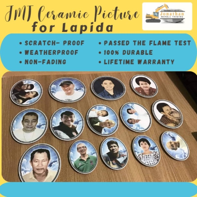Ceramic Picture for Lapida | Shopee Philippines