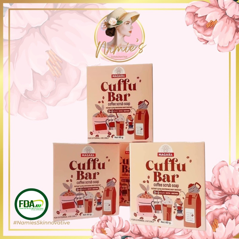 CUFFU BAR Coffee Scrub Soap 60g | Shopee Philippines
