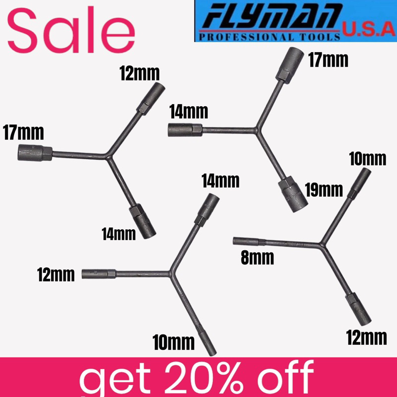 Y-Wrench (BIG)8-19mm Flyman USA Original | Shopee Philippines