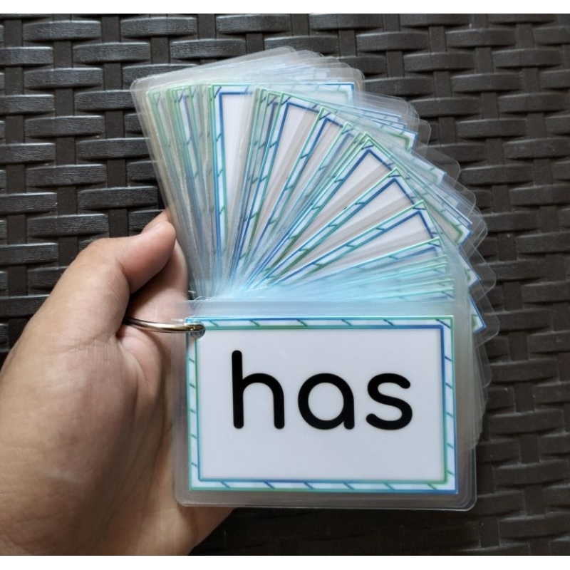 CVC (consonant-vowel-consonant) flashcards with free ringbind | Shopee ...