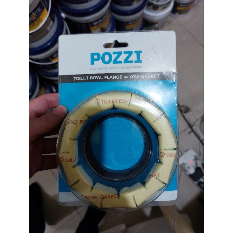 Pozzi Toilet Bowl Flange With Wax Gasket | Shopee Philippines