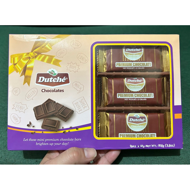 Dutche Chocolate 108g (9pcs) | Shopee Philippines