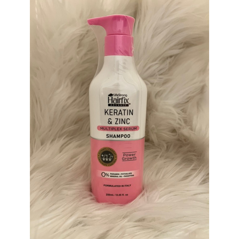 Hairfix Multiplex Serum Keratin + Zinc Shampoo | Shopee Philippines