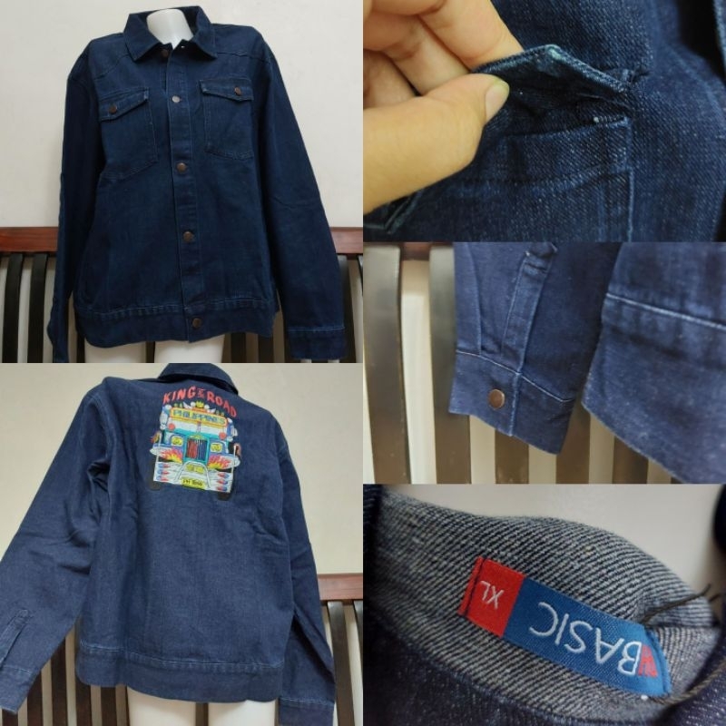 Manila Denim Jacket (XL) | Shopee Philippines