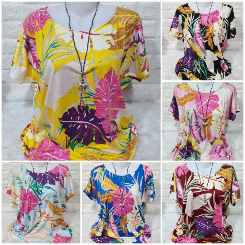 New plus size women's printed top | Shopee Philippines