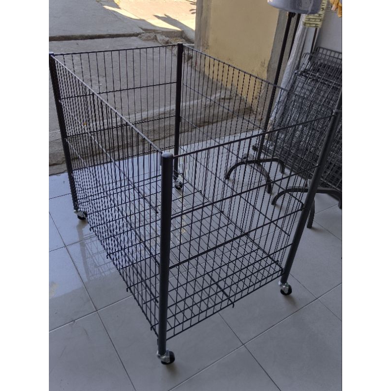 BARGAIN RACK BARGAIN CART HEAVY DUTY with WHEELS | Shopee Philippines