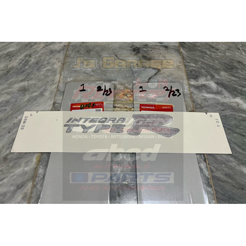 Bnew Orig Honda Integra Dc5 2002-2005 Type R decals | Shopee Philippines