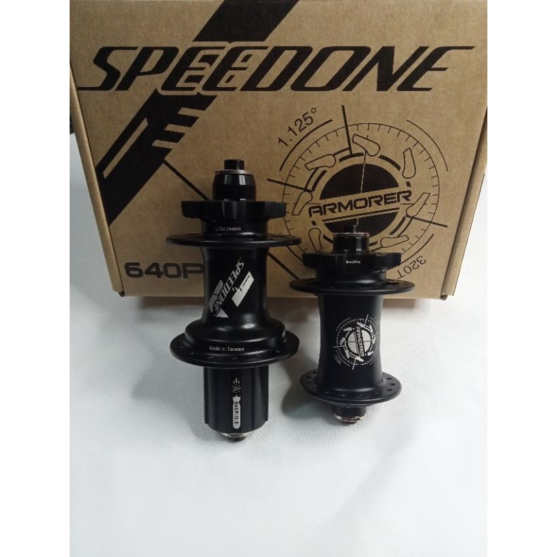 SPEEDONE ARMORER 320T MTB HUB SET mountain bike front/rear boost hub ...