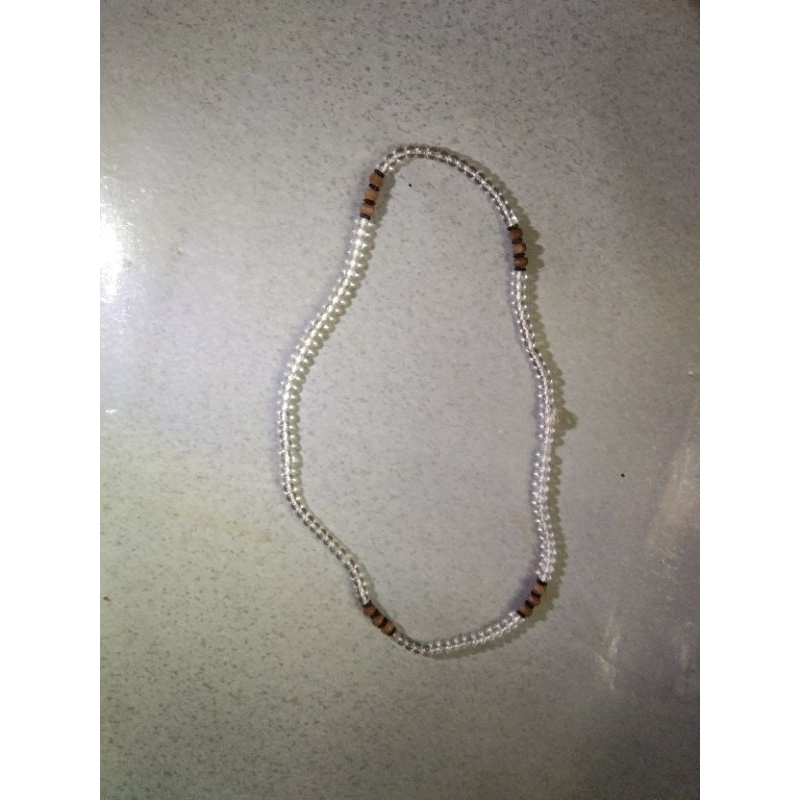 Indian lucky charms -pampaswerte/necklace (white) | Shopee Philippines