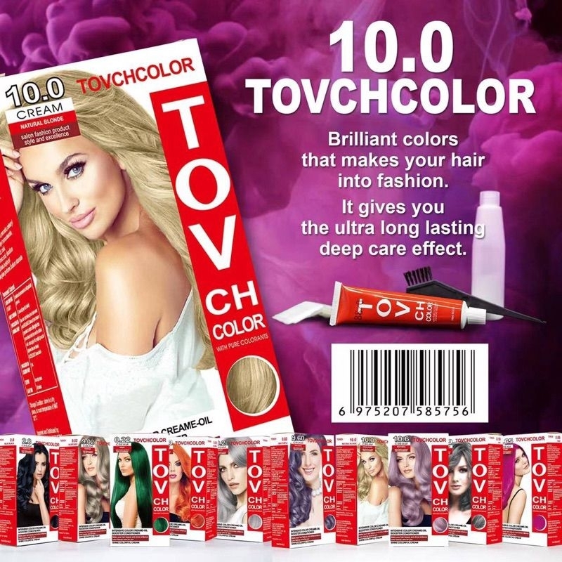 TOVCH PERMANENT HAIR COLOR | Shopee Philippines