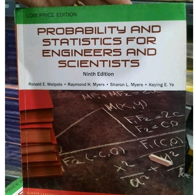 Probability and Statistics for Engineers and Scientists 9th edition ...