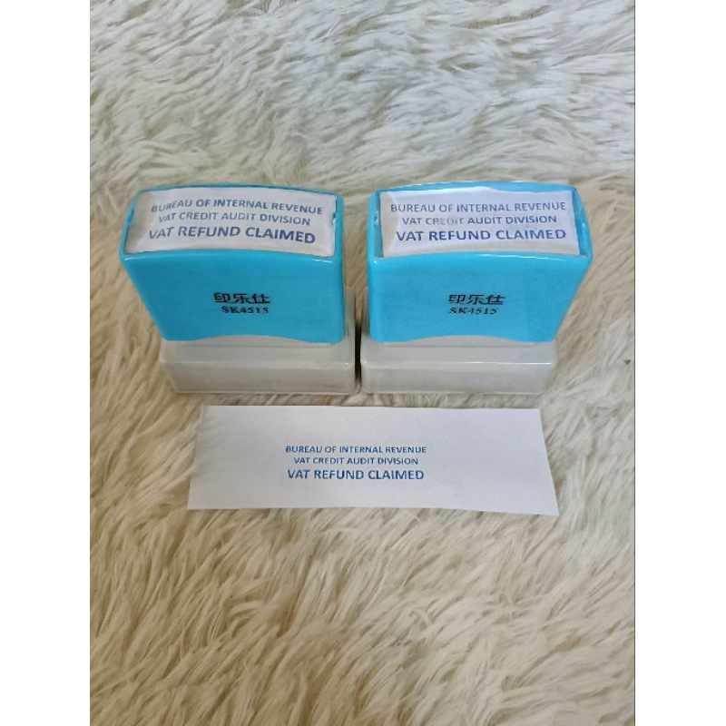 sk 45x15mm office stamp received stamp self inking stamp good for ...