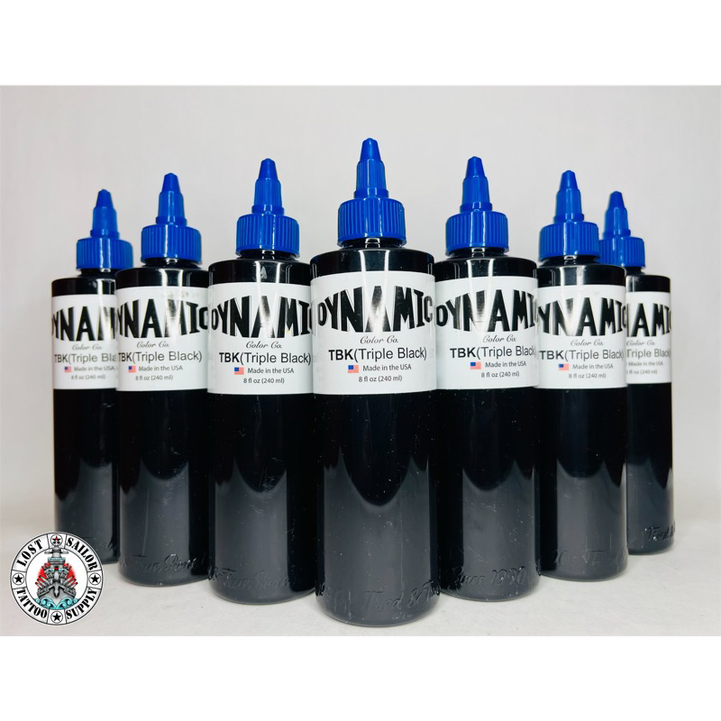 Original Dynamic Color Co. Tattoo Inks Triple Black 8oz (240ml ...