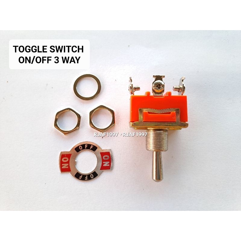 MOTORCYCLE TOGGLE SWITCH ON/OFF 2 WAY AND 3 WAY (1 SET) | Shopee ...