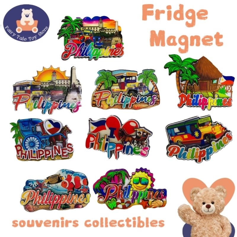 Creativity PHILIPPINES Wooden 2D Fridge REF Magnet Souvenirs And ...
